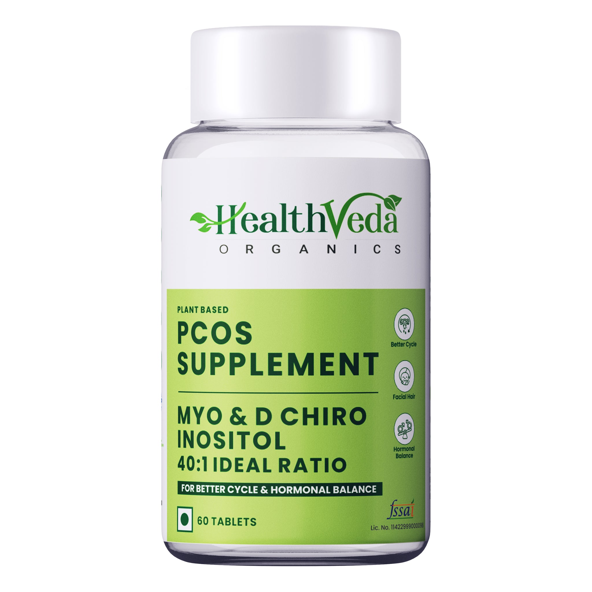 HEALTH VEDA ORGANICS PRIVATE LIMITED Plant Based PCOS With Myo-Inosito